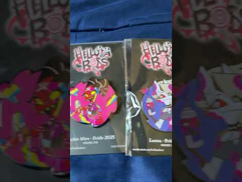HelluvaBoss pride enamel pins