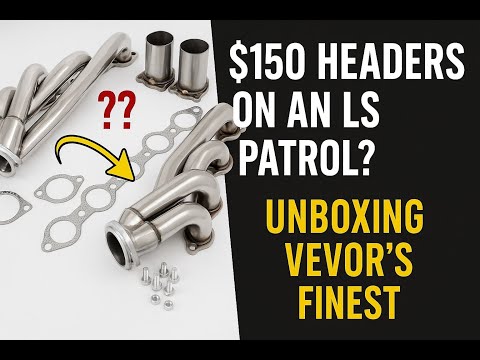Unboxing VEVOR LS Swap Headers for Our Patrol Build