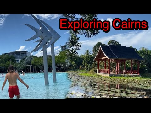 Free Things to Do in Cairns | Exploring Cairns Esplanade Lagoon and Cairns Botanical Garden
