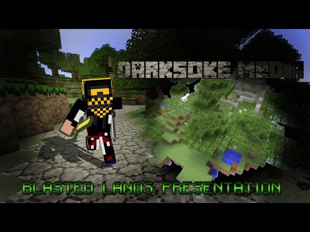 BLASTED LANDS SURVIVAL CHALLENGES/SHOP/JOBS♛♛♛ Minecraft Map