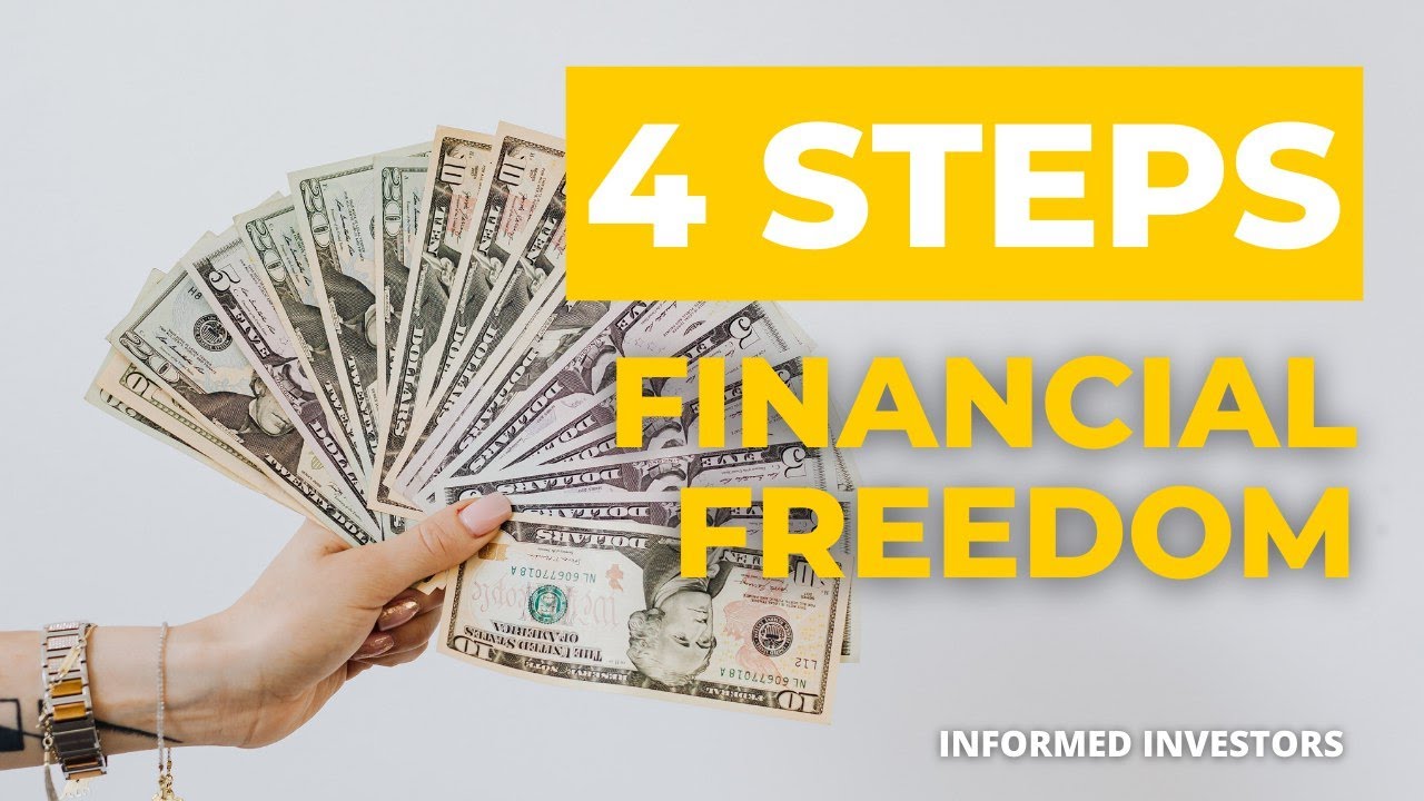 4 Steps Lead You to Financial Freedom | Financial Literacy 101