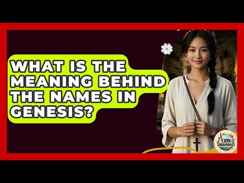 What Is The Meaning Behind The Names In Genesis? - Holy Landmarks