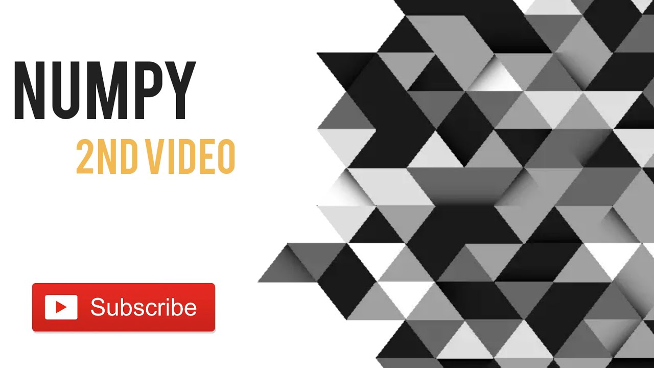 Multi Dimensional Array in NumPy (2D) || Python || Code Initiatives