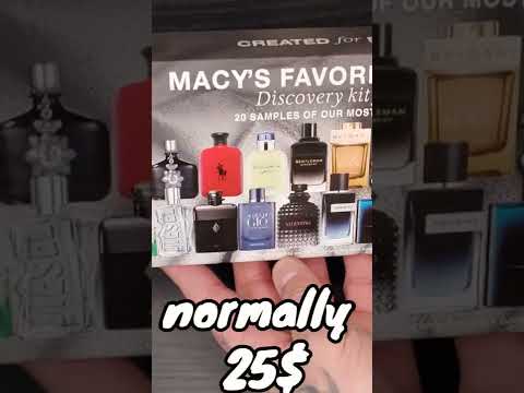 men's fragrance discovery at Macy's