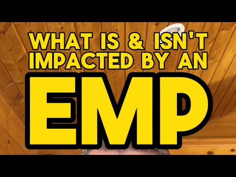 What is and isn't impacted by an EMP?