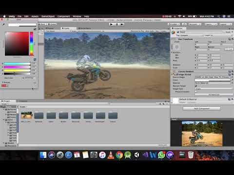 How to add BackGround Image By using Panel In Unity.