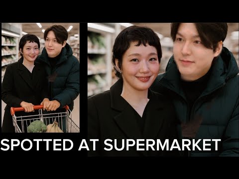KIM GO EUN & LEE MIN HO TOGETHER AT GROCERY STORE IN SEOUL!