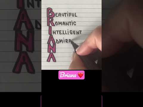 Meaning of the name BRIANA #meaning #name #briana