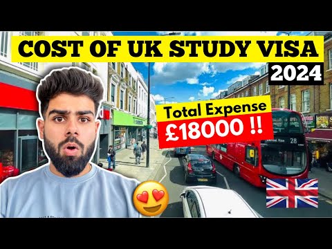 Total Cost of UK STUDY VISA in 2024 | Cost of Studying in UK????????| TIPS to Save the Cost of STUDY in UK