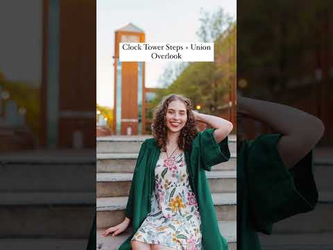 Some of the best UNCC Campus spots!! #photography #seniorphotographer #college