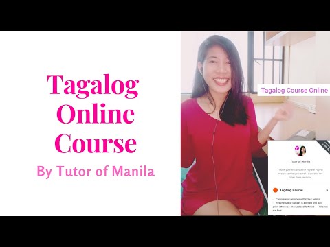 Tagalog Online Course by Tutor of Manila | Learn to Speak Filipino Fast 2023