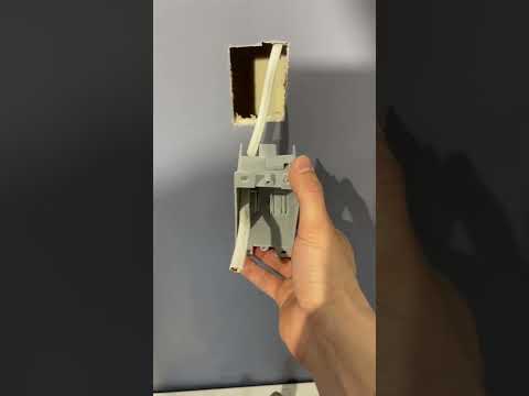 How to install LED mirror in a bathroom. #diy #shorts #youtubeshorts #construction