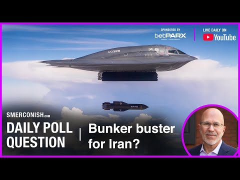 Should the U.S. use a B-2 bomber and drop a bunker buster bomb on the Iranian nuclear facility?