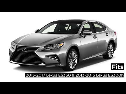 2013-2017 Lexus ES350 & 2013-2015 Lexus ES300h All Weather Floor Mats | Genuine OEM PT9083313020