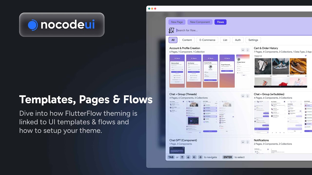 FF 101: Lesson 03 - Templates & Flows in FlutterFlow
