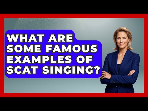 What Are Some Famous Examples of Scat Singing? | Jazz Music Legends