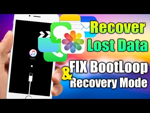 How To RECOVER Lost Data From Your iPhone - Fix RECOVERY Mode & BOOTLOOP