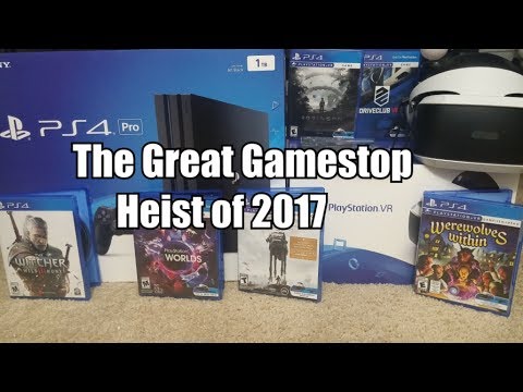 The Great Gamestop Heist of 2017