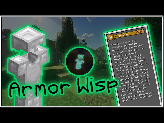 Origins: Armor Wisp Minecraft Data Pack