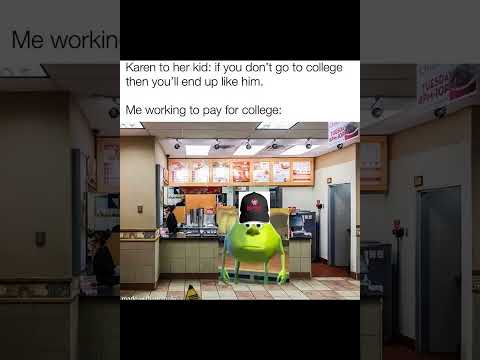 Working Hard or Hardly Working? #funny #meme #collegelife
