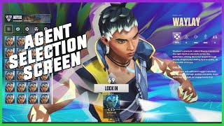 All Agent Select Animations Valorant MP4 and MP3 Download