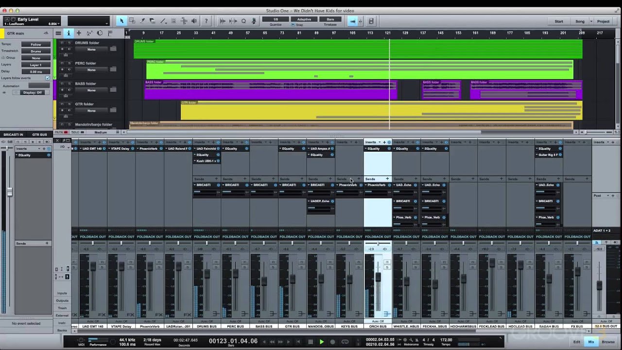 Overview (Studio One Production Tips)