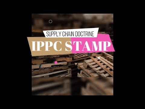 IPPC Stamp wooden pallet | Heat treated or Fumigated wooden pallet stamp | Urdu-Hindi-SCM
