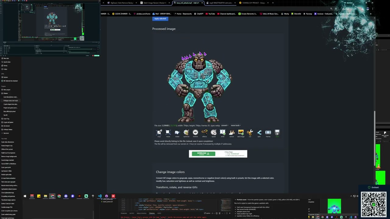 Idea - Image - Video - Animated Image - Alpha Transparent Sprite sheet for any game Minecraft to UE5