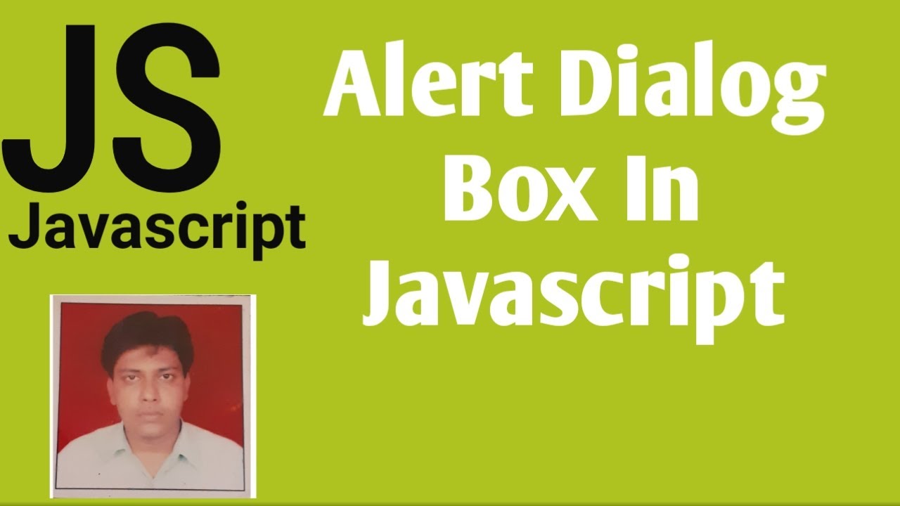 Alert Dialog Box In Javascript