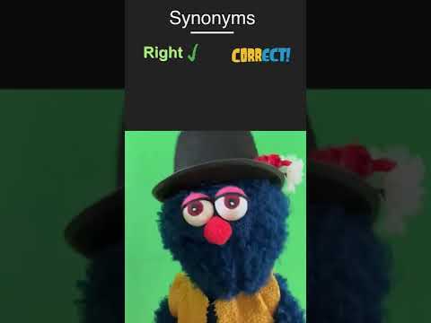 Synonyms - English for Kids