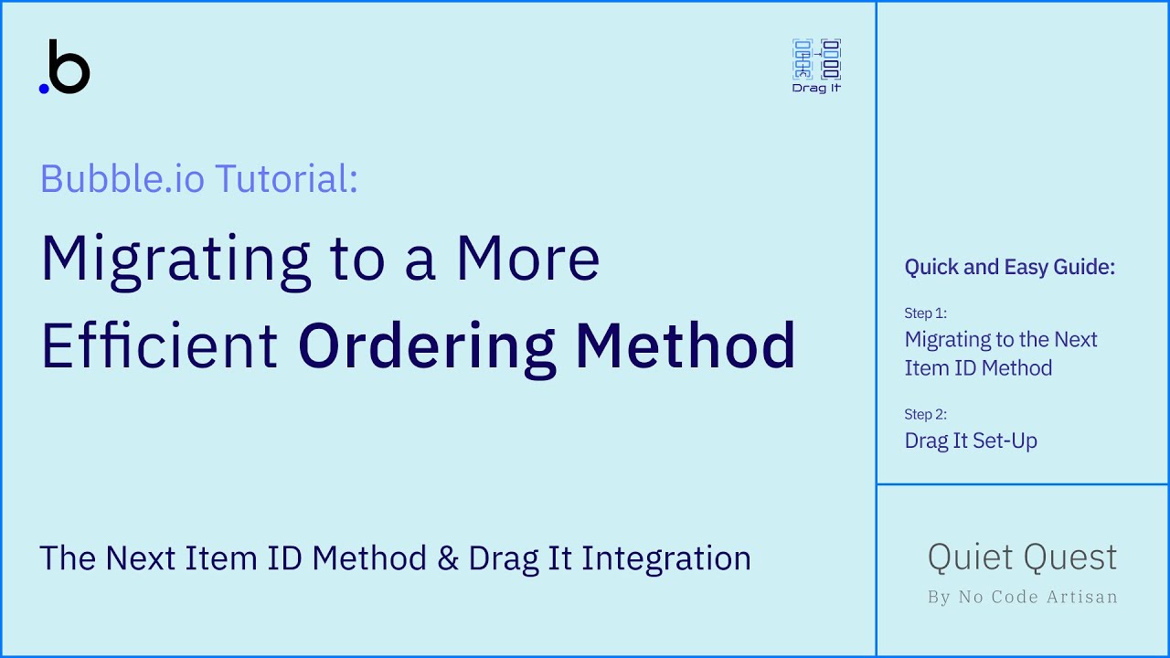 [New Plugin] Drag It - Enhance Your Repeating Groups with Drag-and-Drop Functionality: Rearrange ...