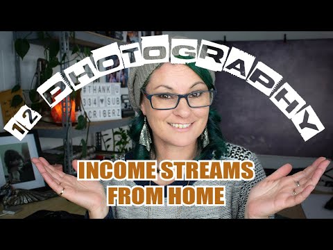 MAKE MONEY as a PHOTOGRAPHER from HOME | The 12 photography income streams I'm trying in 2024