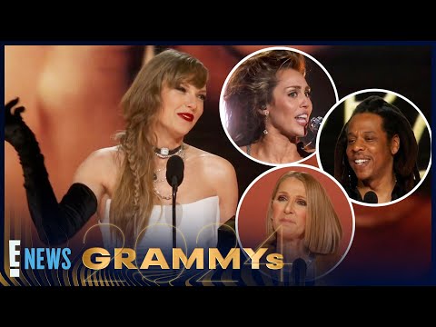 Grammy Highlights: Miley Wins Her First, Taylor Makes History and Luke ...