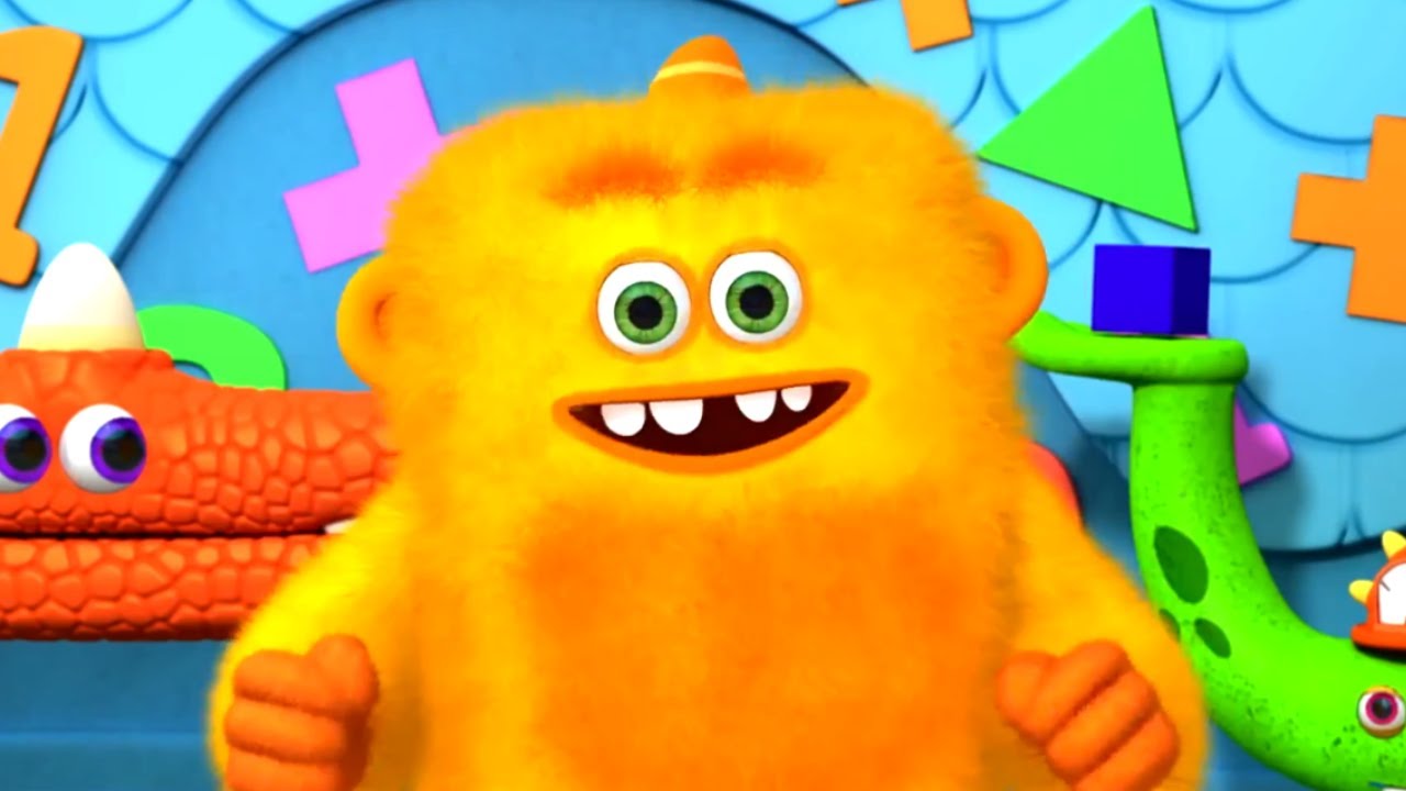 Monster Math Squad | FULL EPISODE | Woofie goes Walkies | Learning Numbers Series