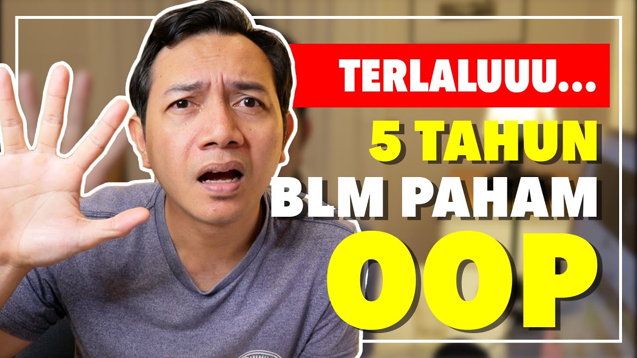 DASAR OOP (OBJECT ORIENTED PROGRAMMING) DALAM 45 MENIT