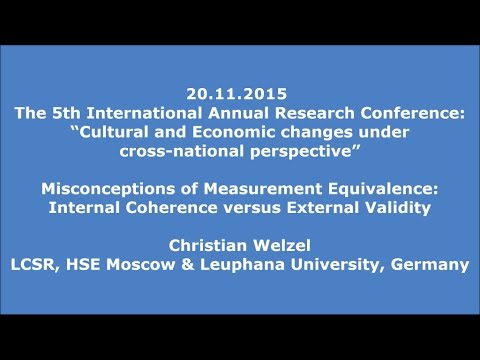 Christian Welzel addresses my criticism | Elements of cross-cultural ...