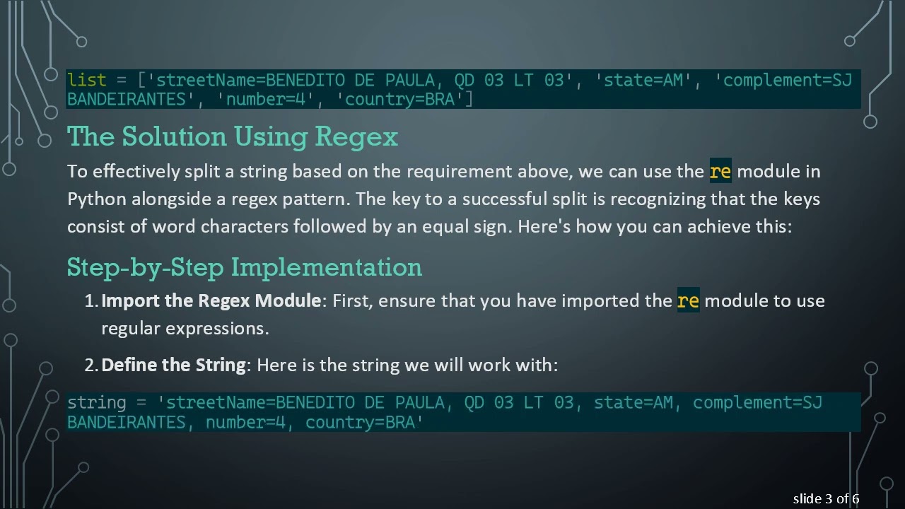 How to Split a String Using Regex to Create a Dictionary in Python