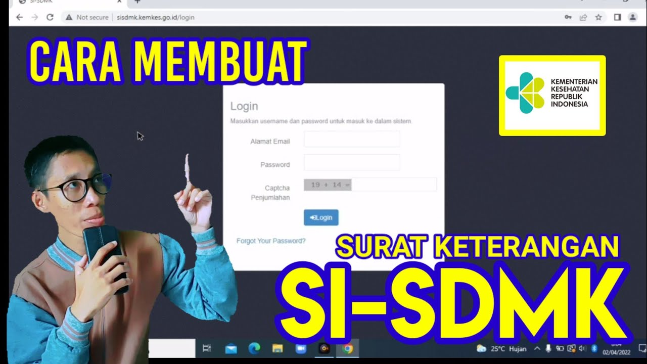 CARA MEMBUAT SURAT KETERANGAN KERJA DI APLIKASI SI-SDMK KEMENKES