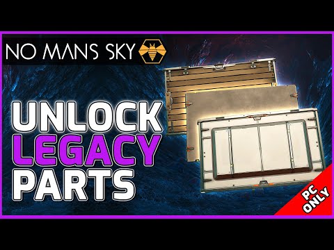 How to unlock LEGACY PARTS on PC using Save Editor - No Mans Sky