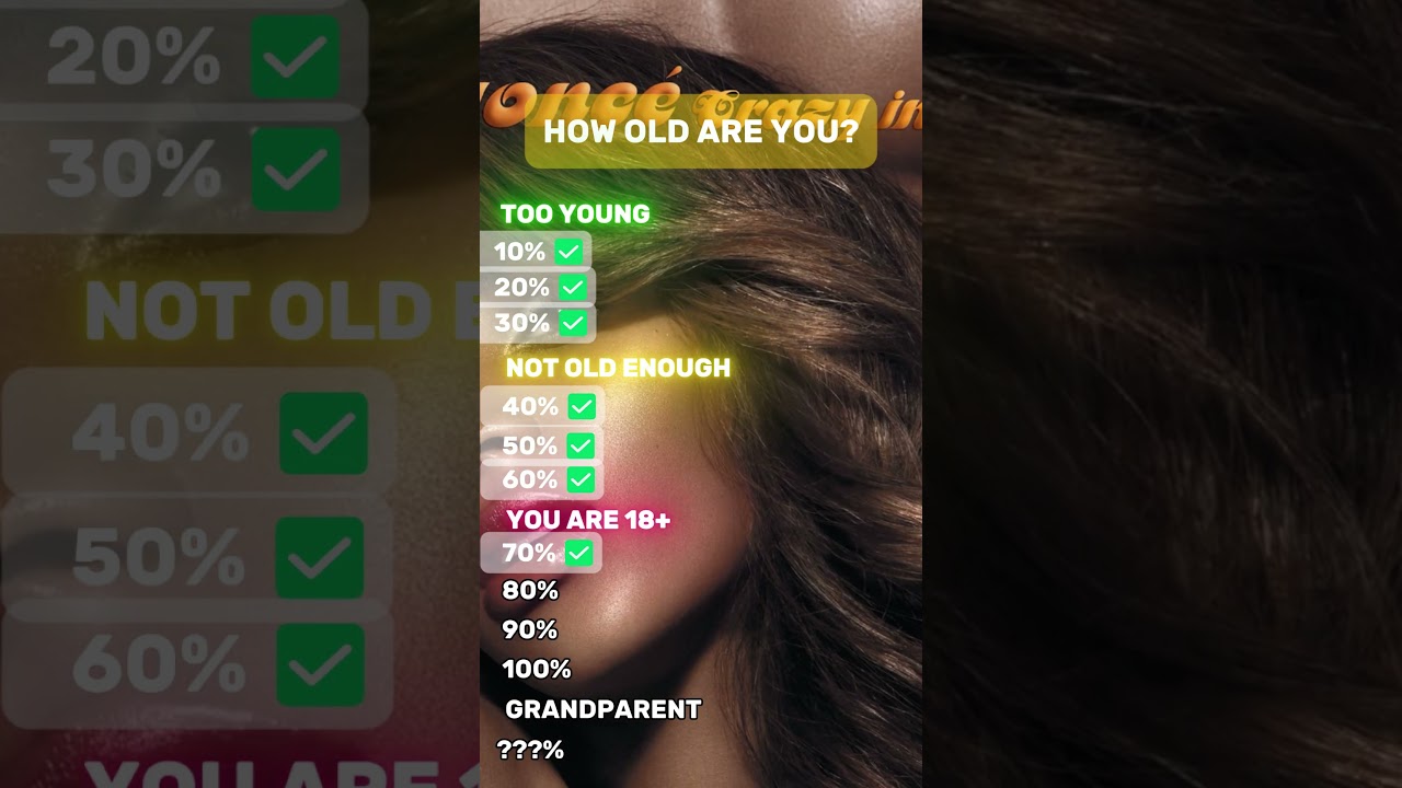 Are you old enough? Music Quiz Challenge