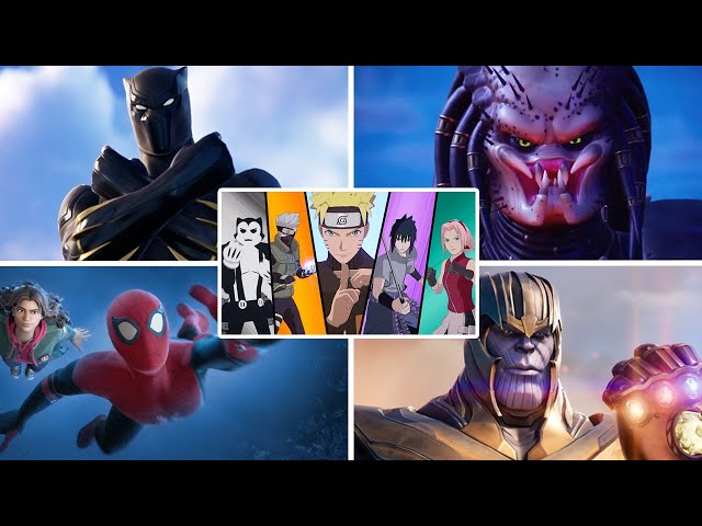 Top 7 most popular Fortnite crossovers of 2021