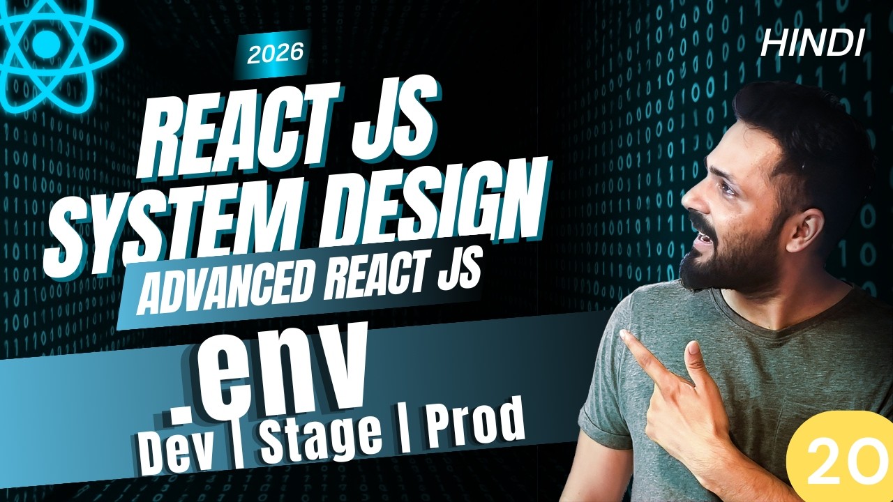 React System Design #21 | Environment Variables Explained | Vite .env, Dev, Stage, Prod Build