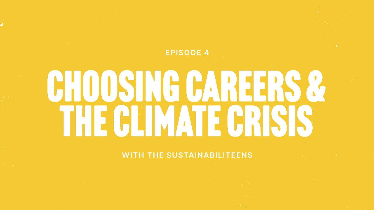 The Sustainabiliteens: Choosing Careers and the Climate Crisis