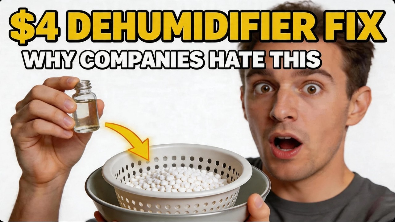 The $4 Salt That Dehumidifies Any Room FOREVER — No Electricity Required