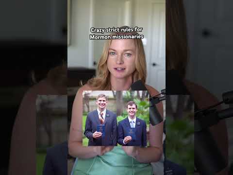 Crazy strict rules Mormon missionaries have to follow 😱 #mormon #exmo #Mormonmissionaries