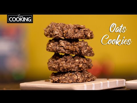 No Bake Oats Cookies | Oatmeal Cookies | Healthy Snacks Recipes | Cookie Recipe | Oats Recipes