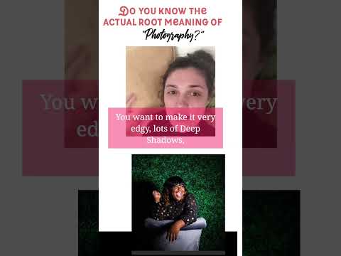 Do you know the real meaning of photography? This will change everything!