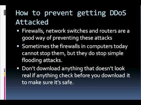 What is DDoS? How do i prevent it?