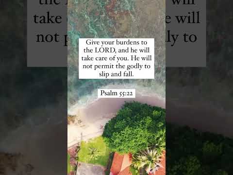 Psalm 55:22 | Bible Verse