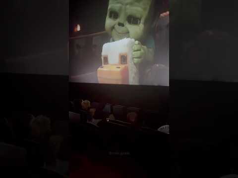 Theaters WEREN’T READY for the Minecraft Movie #movie